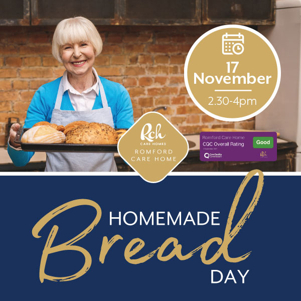Romford Care Home - Homemade Bread Day - RCH